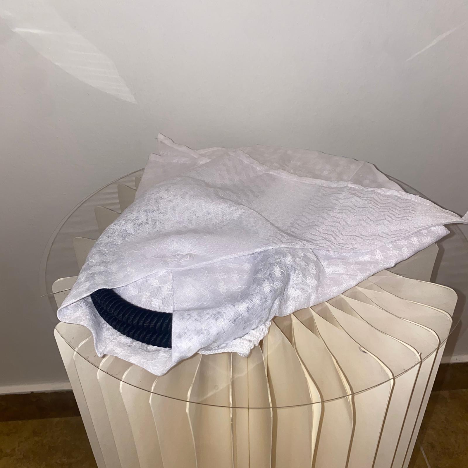 شماغ وعقال أبيض للمولود مع تطريز اسم المولود | لمسة أصيلة لاستقبال ...